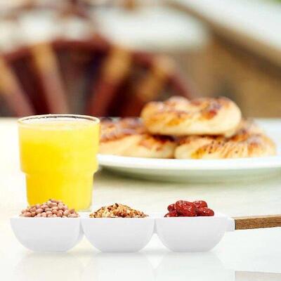 Ceramic Snack Bowl 2 Pcs Small Serving Bowls Porcelain