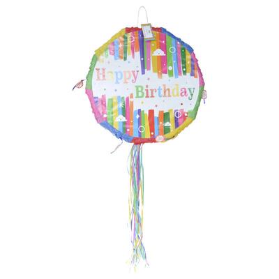 儿童生日派对聚会皮纳塔pinata创意乐趣砸糖拉绳填充游戏敲打玩具