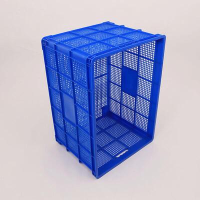 880塑料快周转筐大号厚长方可带轮递分拣框仓库服加形装QBC中转胶