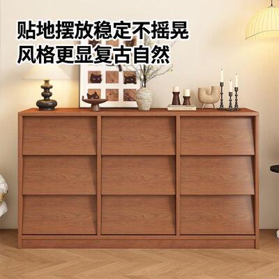 屉实木斗客柜中SG0091古风家置具储物柜厅落地矮柜靠墙斗柜抽式收