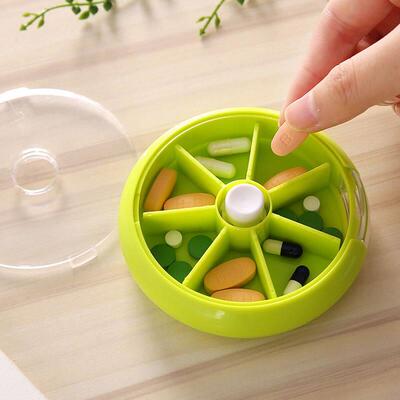 week small mini portable medicine storage box pill case
