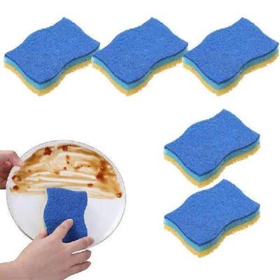 Kitchen Dish Sponge For Washing Soft Scrub For Dishwashing