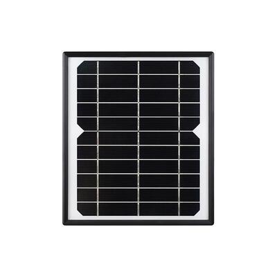 单晶硅太阳能板Solar Panel (5.5V 6W)光伏板发电板 钢化玻璃面板