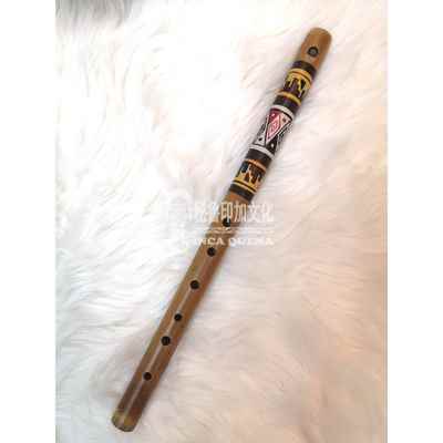 高档秘鲁进口笛图腾哨笛款易flauta G调乐器入门笛简单学g调送手