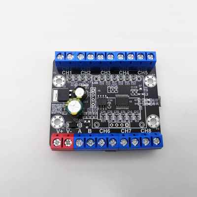 1/4/8通道多路NTC10K3950B值温度传感器采集模块线路板485变送器