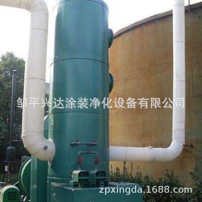 pp喷淋塔不锈钢喷淋塔酸雾除臭净化洗涤塔工业废气处理环保设备