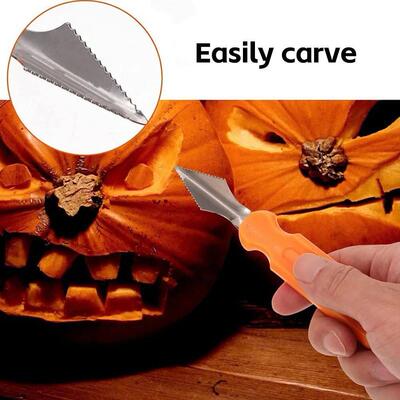 7pcsset Halloween Pumpkin Carving Knife Stainless Steel DIY
