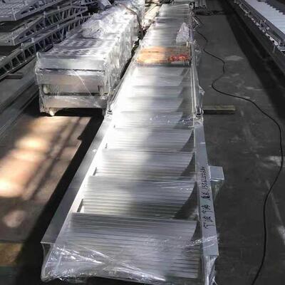 4/6米铝合金跳板平桥梯铝质码头梯舷梯上下船梯靠岸梯上下船梯