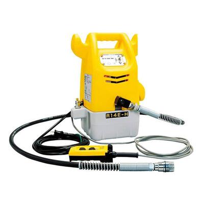 IZUMI单动式液压牛角泵R14E-H高压电动液压泵功率600W
