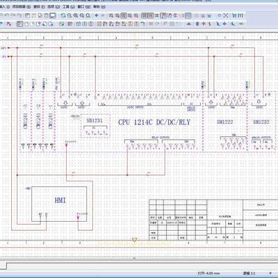 EPLAN电气原理图接线图PLC程序设计CAD电工电路solidwork制图组态