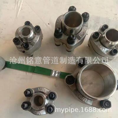 不锈钢SAE分体法兰 不锈钢整套SAE法兰 SAE对开法兰 JB/ZQ4465-9