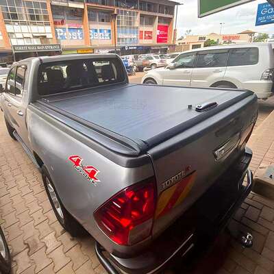 海拉克斯hilux revo vigorocco皮卡卷帘盖改装后箱盖手动卷帘平盖