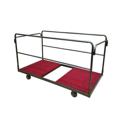 酒店圆台存放车 手推车玻璃 转车宴会周推车圆桌转盘玻璃桌椅婚庆