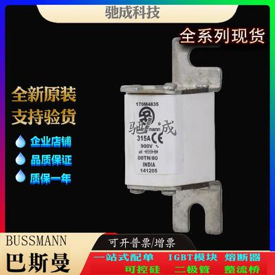 巴斯曼170M4834 170M4835 170M4770 现货供应厂价直供 低压保险丝