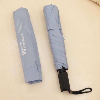 高档出口本超轻U水V遮阳便日雨伞145克小巧铅笔伞文艺携强拒泼一