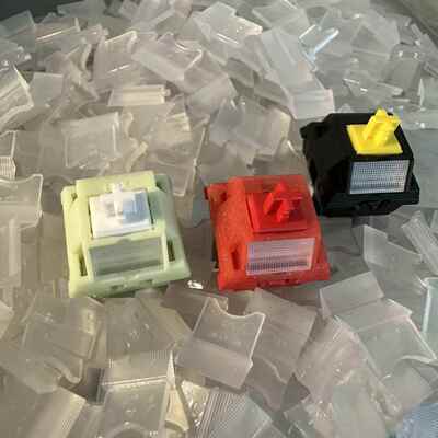轴体导光柱键极客匀光PC材料适配轴体客制化键盘热插拔改装JJK