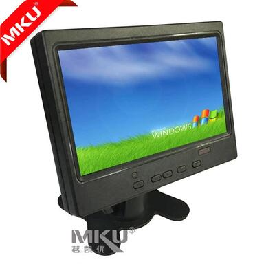7寸树莓派液晶显示器HDMI音频免驱动电容触摸1024x600机箱显示器