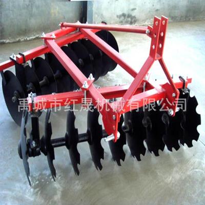 轻型圆盘耙供应12片悬挂圆盘耙1BQX 1.1拖拉机配圆盘耙缺口耙片