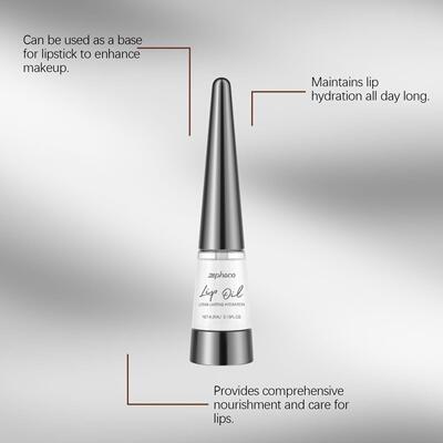 Zephoco Black Nourishing Lip Oil - Gently cares for and mois