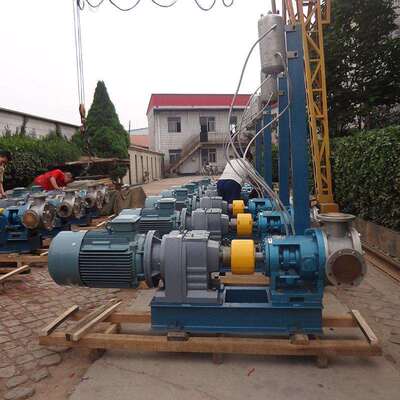 高粘度胶水泵NYP110-RU-T1-W11采用填料密封,口径为80