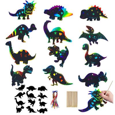 DIY Halloween bookmarks handwritten scratch drawings kids