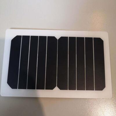 sunpower太阳能板6V5W太阳能板手机充电野外携带方便柔性太阳能板