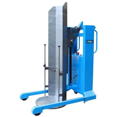 EY-YYL400半电动油桶翻转车电升120度油桶倒料车适用各种圆桶叉车