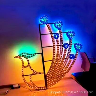 LED路灯杆装饰灯中国结灯笼造型灯街道市政亮化工程灯户外景观灯