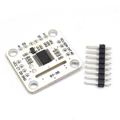 GY-39串口 MAX44009 光强 BME280 温湿度 精度光强度传感器模块