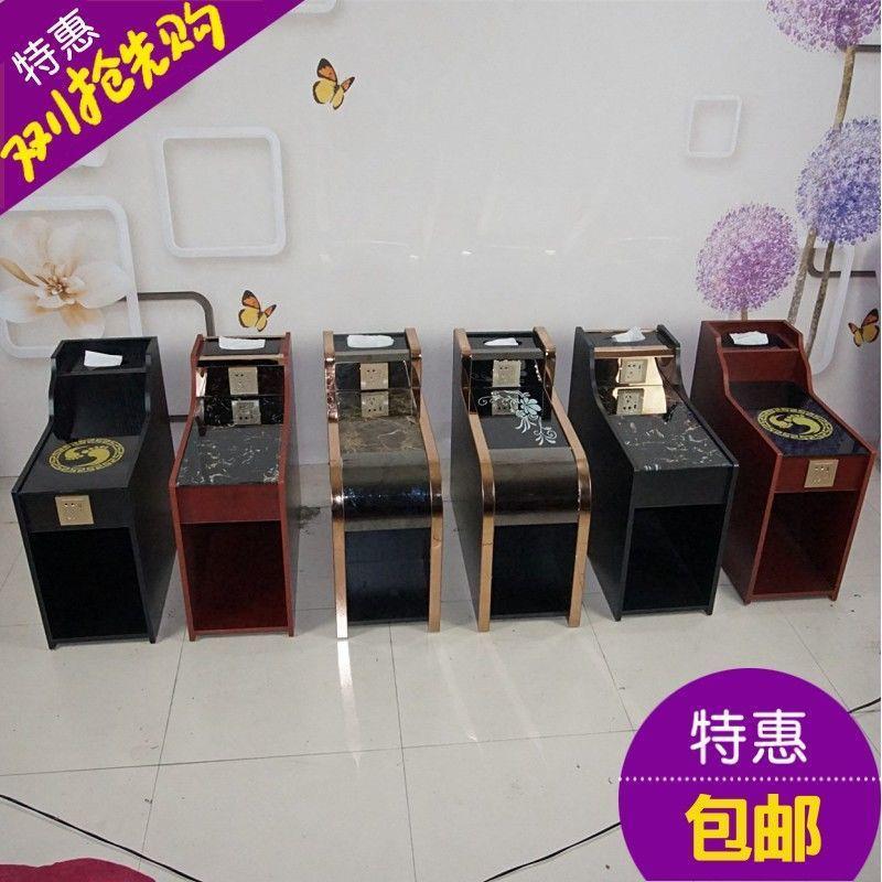 足浴茶几柜足疗茶几经济型沙发多功能茶几简约桑拿按摩浴场茶水柜