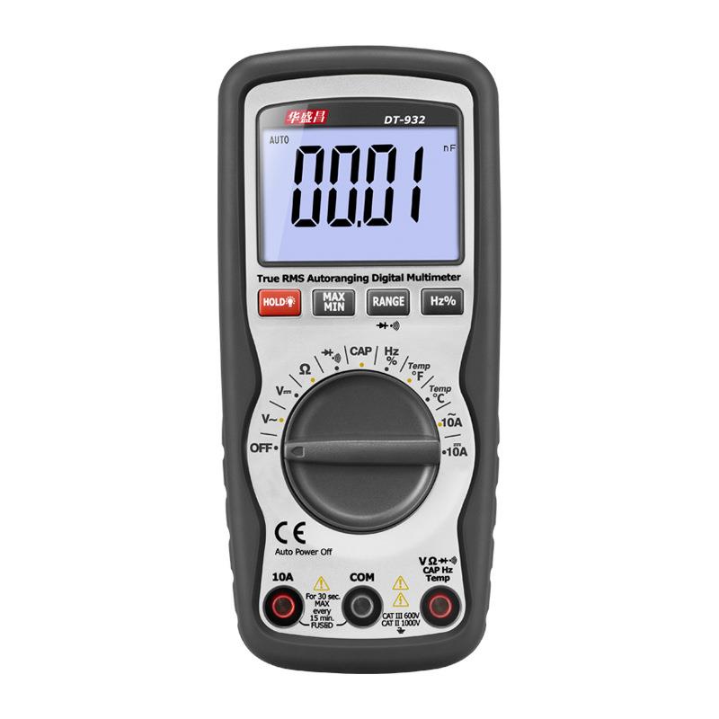 CEM华盛昌厂家直销 电流电压数字万用表自动量程 DT-932
