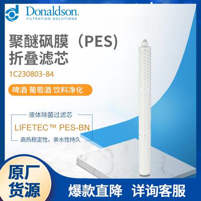F唐纳森1C250803-84聚醚砜膜 PES微孔折叠滤芯 化工水精密过滤