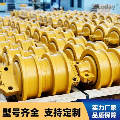 山推推土机配件SD162232支重轮底盘件单双边支重轮155-30-00128