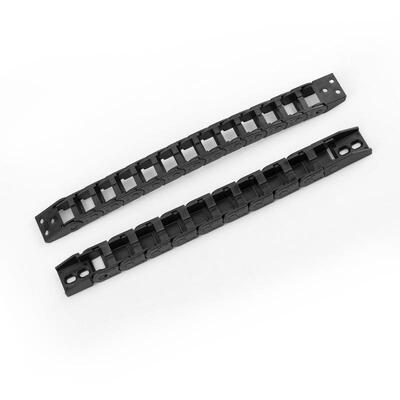 便型尼龙1拖链0x15内开式坦方克链D打GWX印机械手穿线保护线槽桥