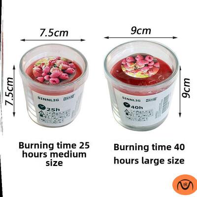 Scented Candle in Glass Red Garden Berries玻璃香薰蜡烛