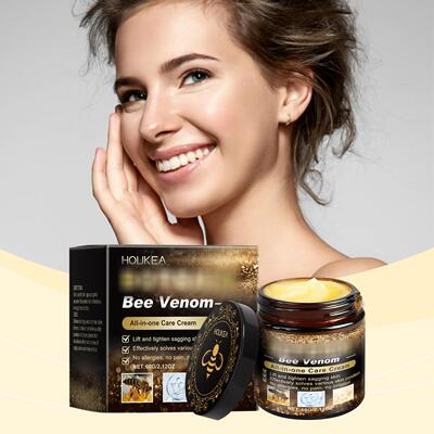 HOUKEA Bee Venom Skin Care Cream for Daily Use - Soothes Red