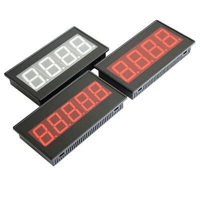 工业级RS485串口表led数码管显示屏PLC通讯模块1.5寸MODBUSRTU5位