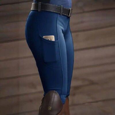 Anti-pilling Equestrian Pants Slim Elastic Horse Riding