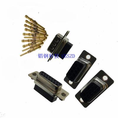 压接压线式D-SUB大电流连接器D-Sub 25Pin Crimp Type Connectors