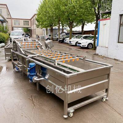 净菜加工洗生CYA50产线厨净菜加工流水线 净房菜配送加工清洗设
