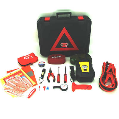 诺克萨斯50件套自驾游用品汽车应急工具箱车载应急包汽车应急包