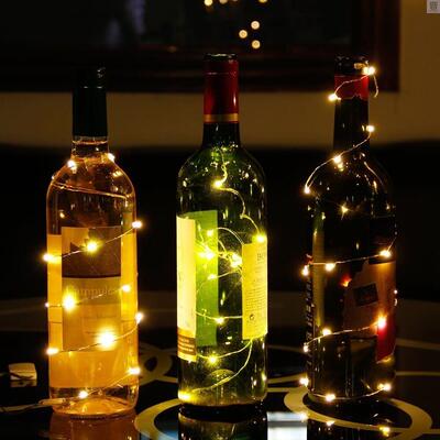 Fairy 2M Battery Operated LED Copper Wire String Lights