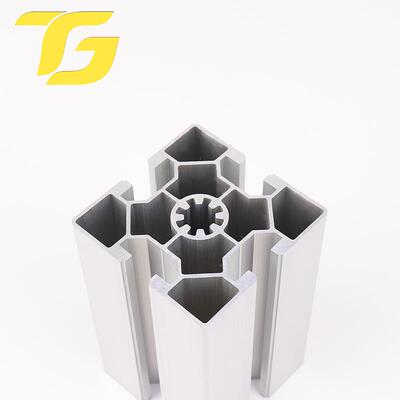 6060A欧标轻型铝型材 工业铝型材60*60流水线框架铝型材