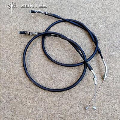 升仕ZT310-V X R T1 2摩托车油门线 加油线 回油线 拉线拉索 配件