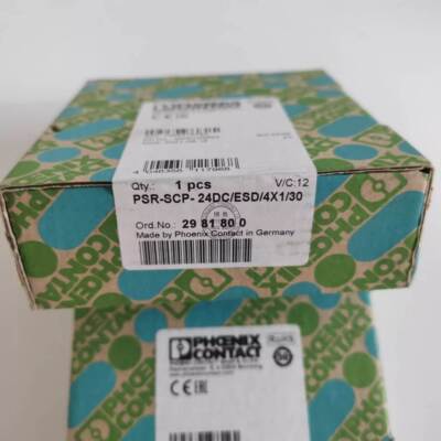 菲尼克斯安全继电器PSR-SCP-24DC/ESD/4X1/30货号2981800/2981813