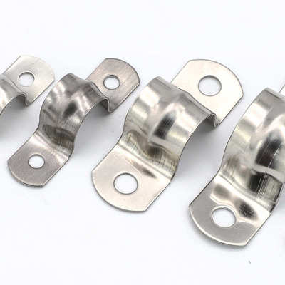 304不锈钢骑马卡U型卡箍套装含KA十字沉头螺丝抱箍喉箍盒装160PCS