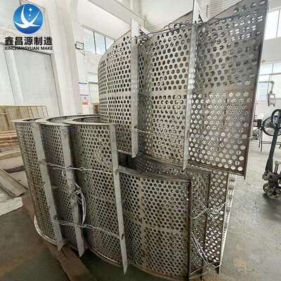 脱硫塔滤网042205不锈钢汽液过滤装置耐高温防腐循环泵滤网厂家