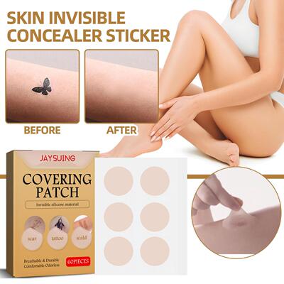 Jaysuing Invisible Concealing Patch for Skin, Scars, Tattoos