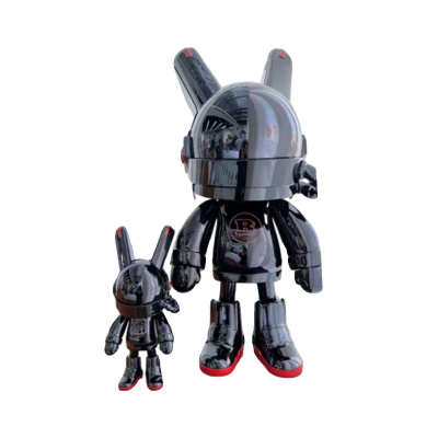 月光网robbi家居马丁开业装饰阿斯顿博斯酒吧巴雕塑兔太空红落地