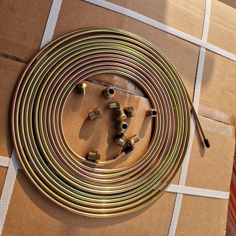 组合管钢油管发动机油摩托油管彩锌邦迪油箱盘管制动刹车燃油耐油